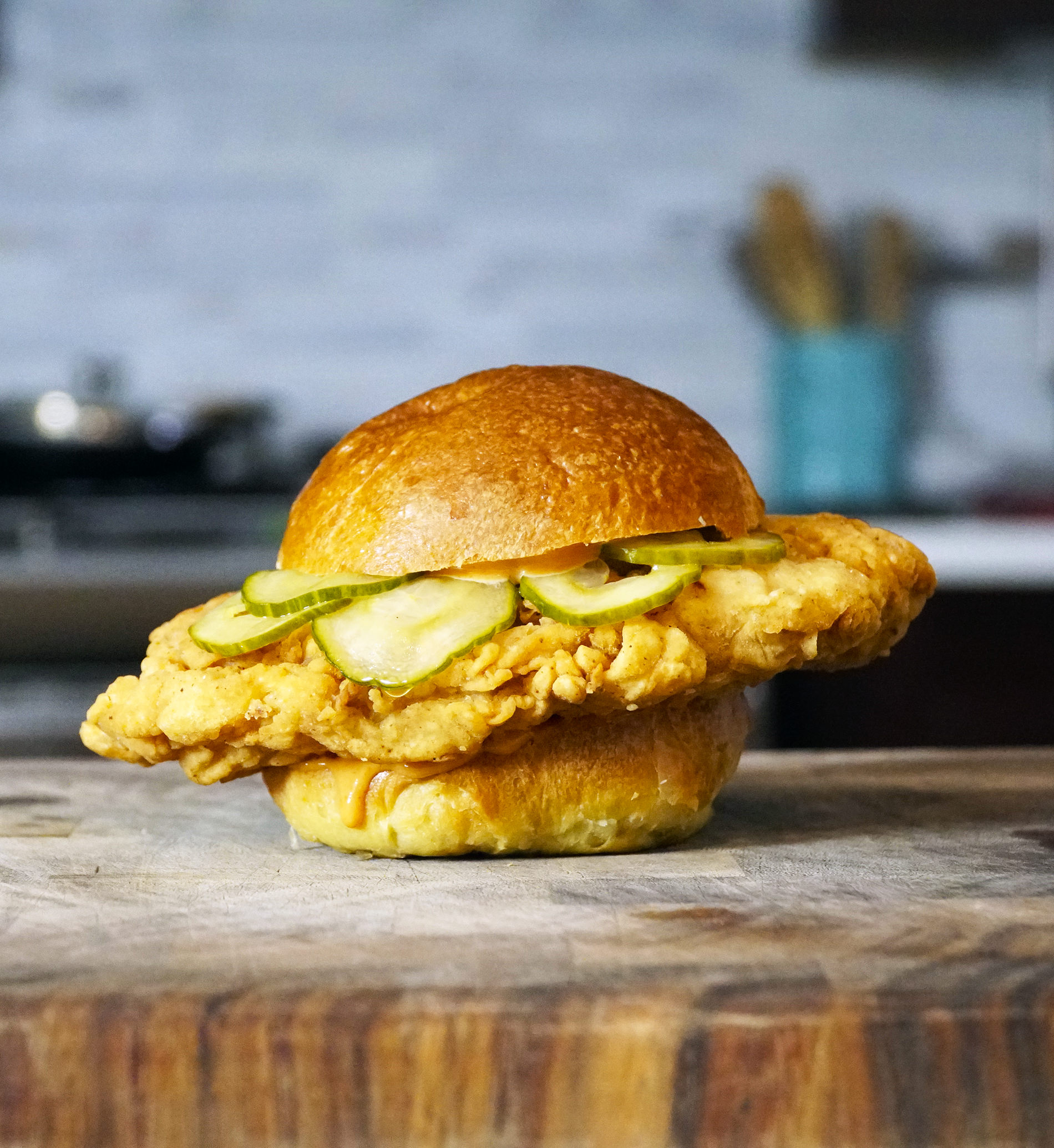 Ultimate Crispy Chicken Sandwich - Casey VS. Food