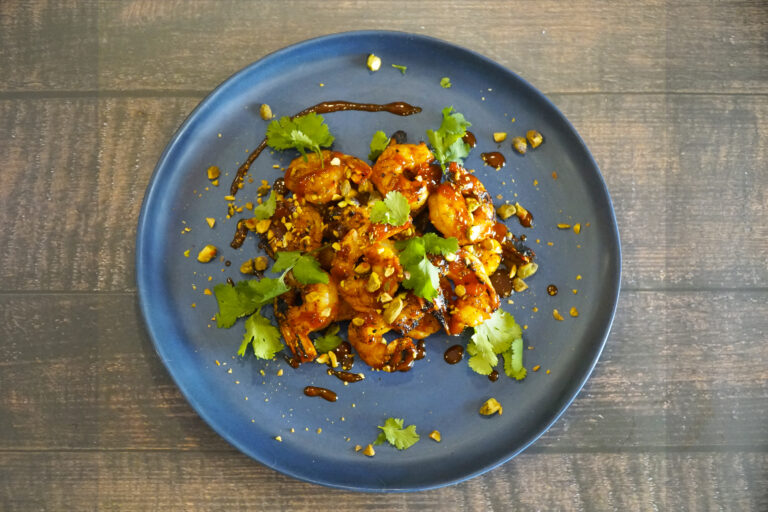 Grilled Gochujang Shrimp - Casey VS. Food